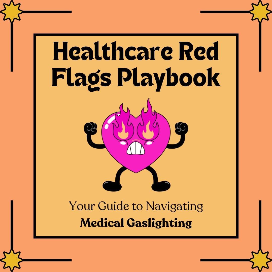 Healthcare Red Flags Playbook: Your Guide to Medical Gaslighting - Etsy