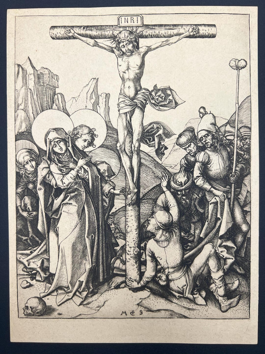 Crucifixion –19th Century Heliogravure Reproduction–amand Durand After ...