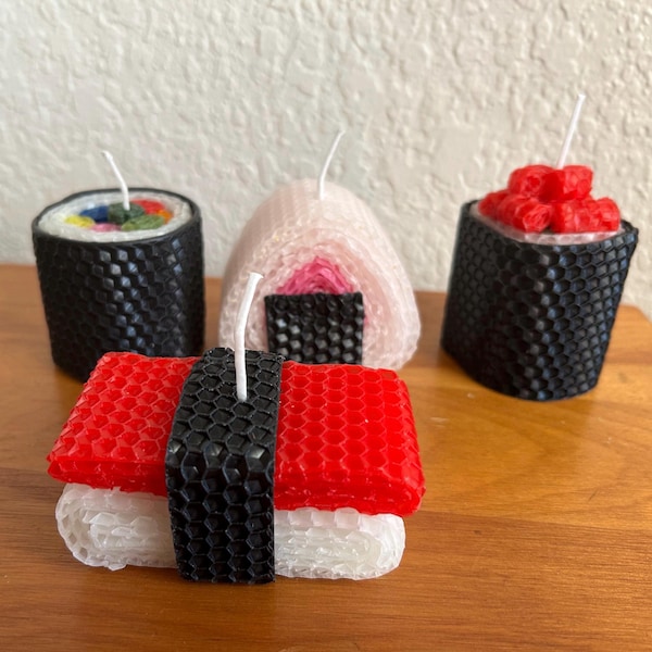 Sushi Candles - Etsy