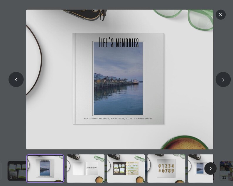 Digital Scrapbook Template - Etsy
