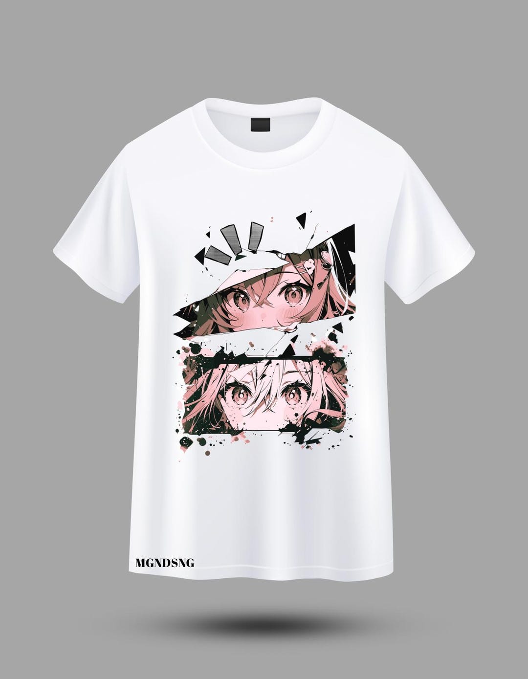 Anime T-shirt Design | Digital Download | Ready-to-print Graphic Otaku ...
