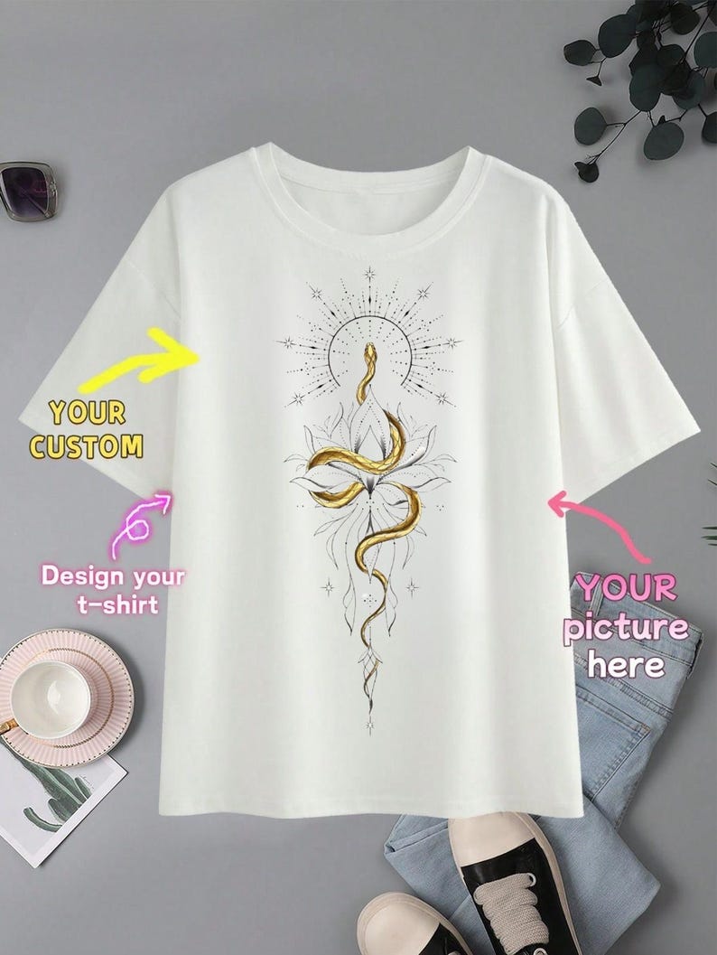 2025 Chinese Year of the Snake Golden Snake Design Mystical & Spiritual ...