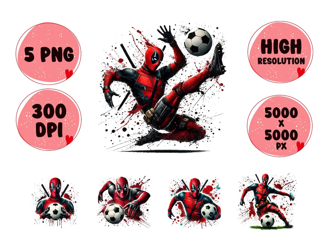 Football Superhero PNG: Splash Art, Watercolor Style (digital File) - Etsy
