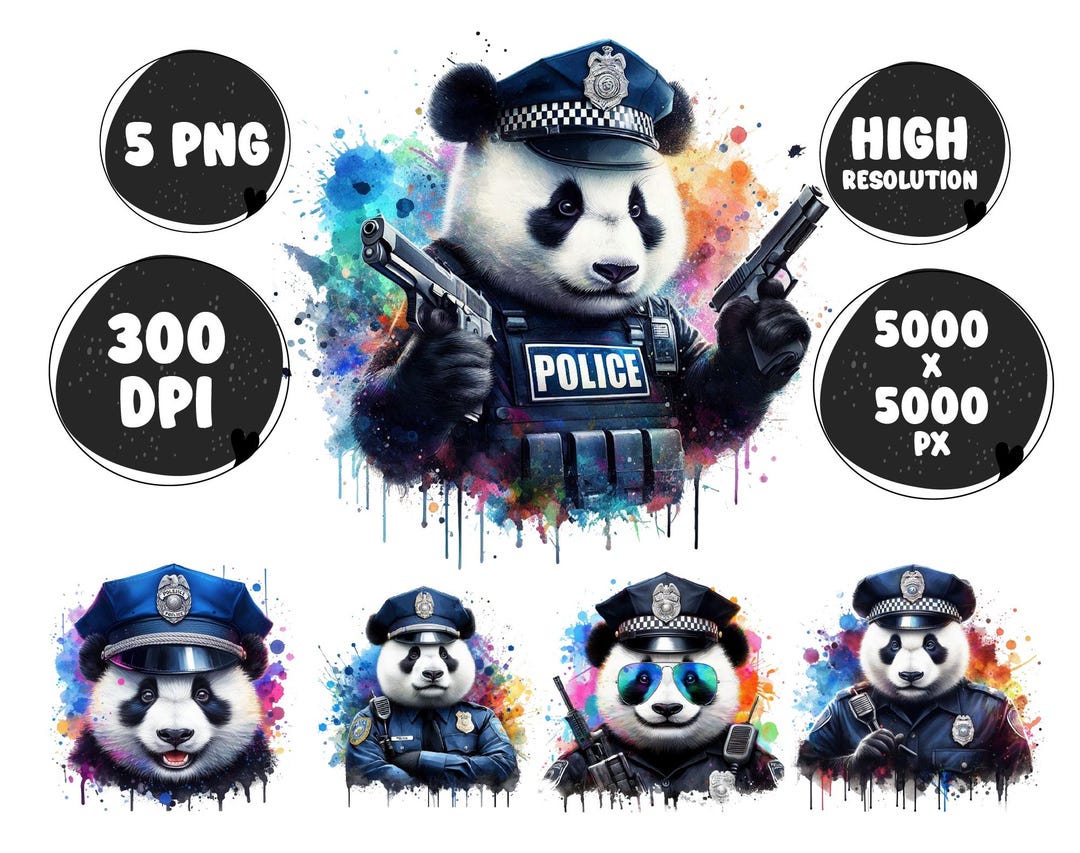 5 PNG Panda Splash and Watercolor Png Smurf Transparent PNG File for ...