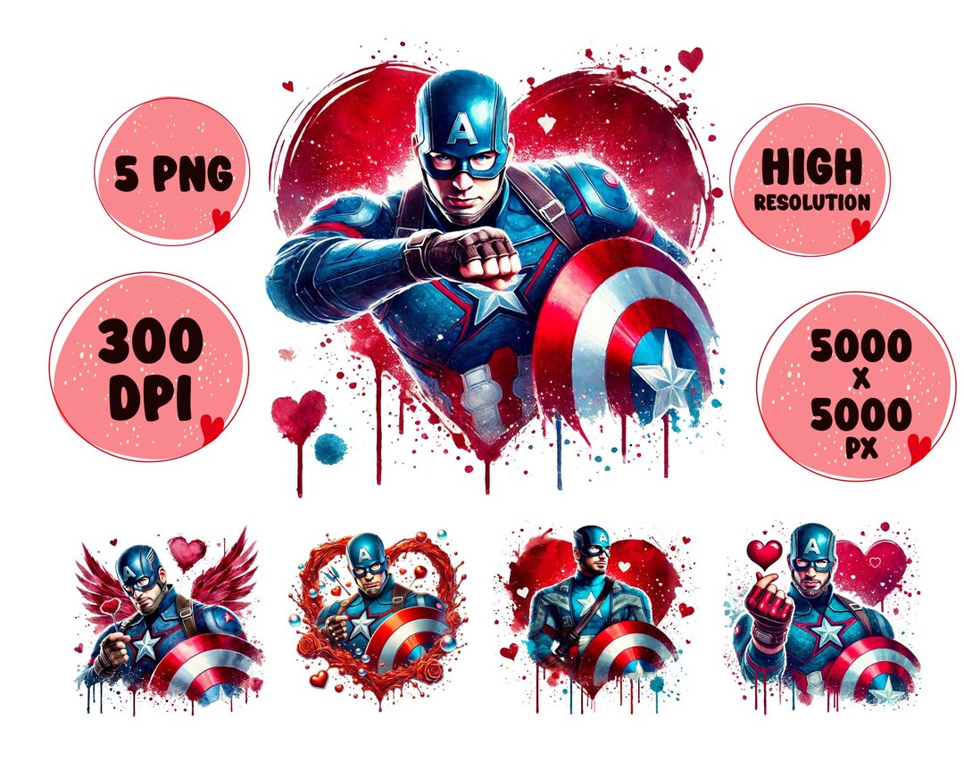 5 PNG Heart Superhero Man Png Superhero Splash and Watercolor Png Bat ...