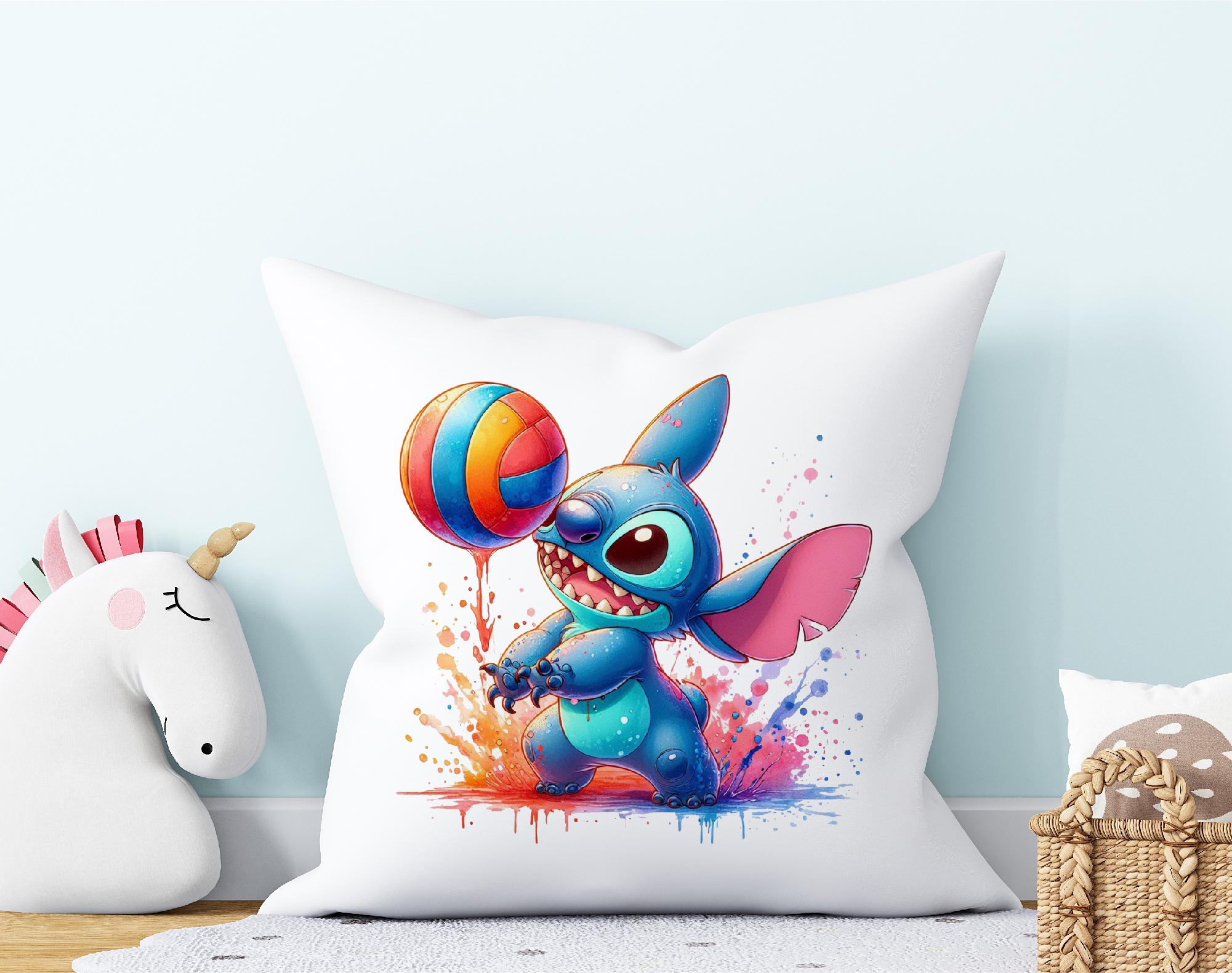 Stitch Volleyball PNG: Watercolor Splash Clipart (digital Download) - Etsy