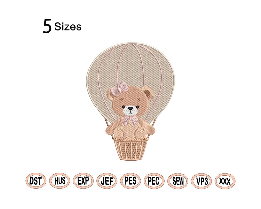 Bear Embroidery Designs Baby Boy Embroidery Design Cute Teddy Bear ...