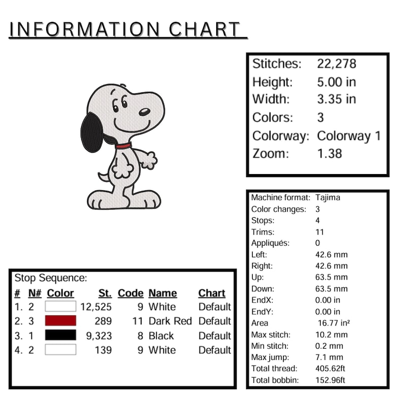 Snoopy Embroidery Design: Retro Peanuts Cartoon (digital Download) - Etsy
