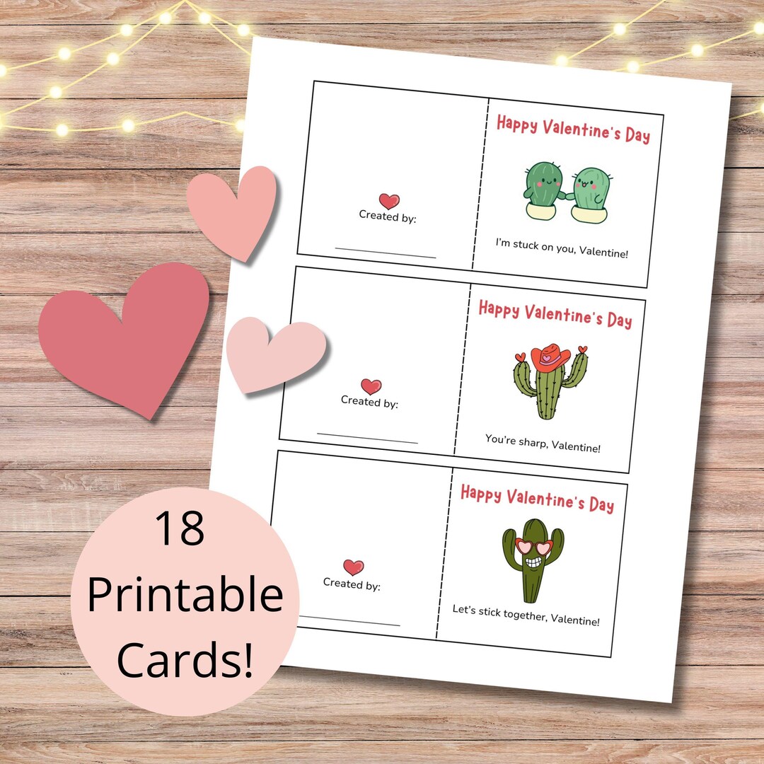 18 Printable Teacher to Student Valentine Cards , Valentines Day ...