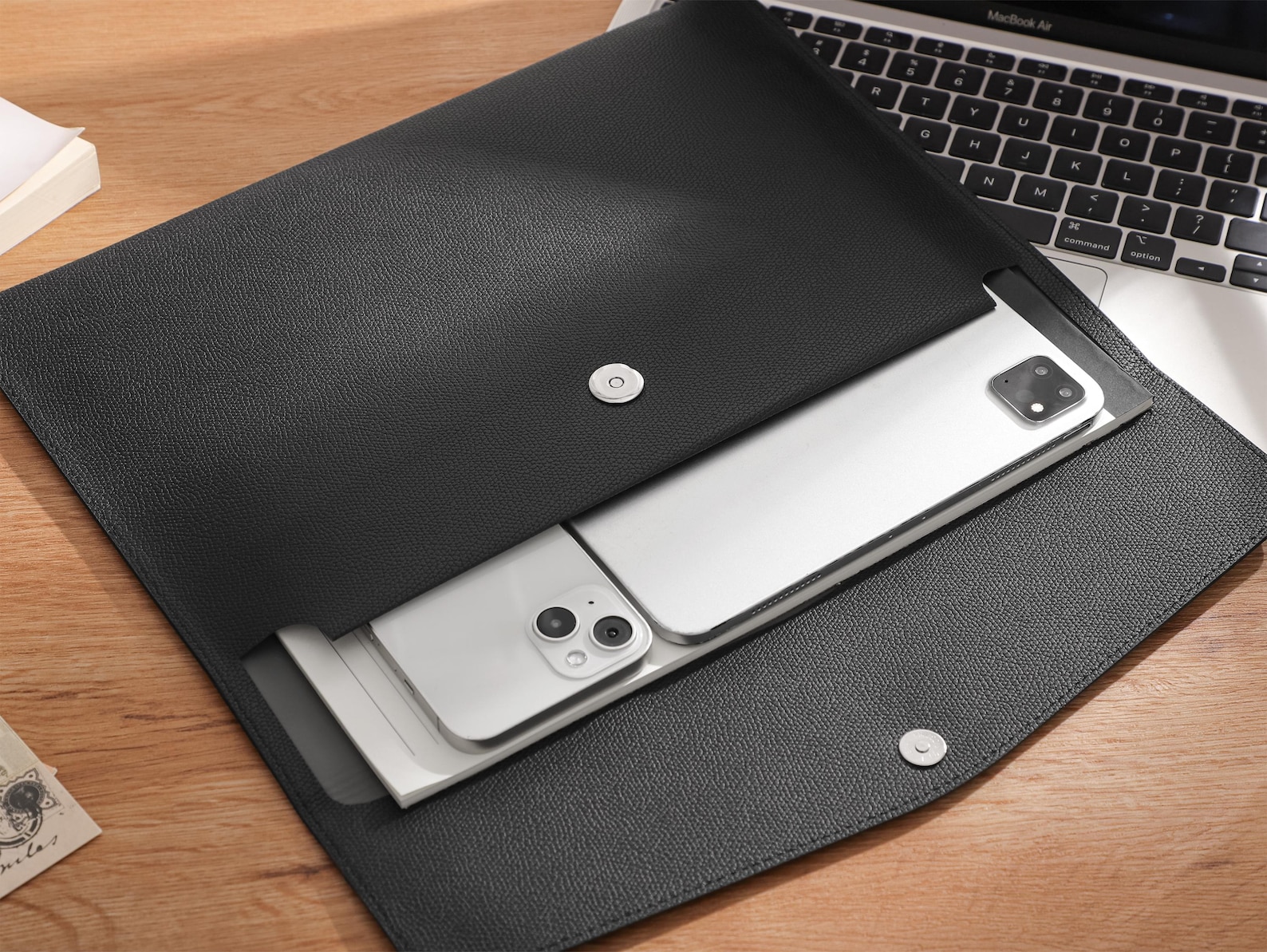 Personalized A4 Leather File Folder, Custom Initials/name Travel ...
