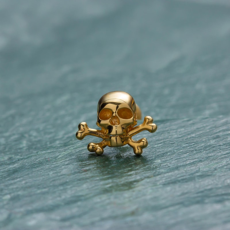 Skull Piercing - Etsy