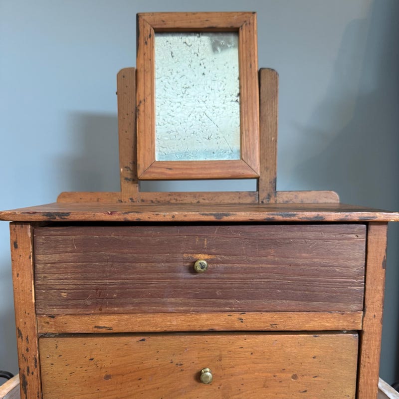 Antique Dresser With Mirror - Etsy