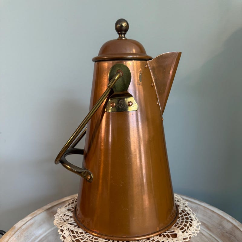 Vintage Antique Copper Pots - Etsy