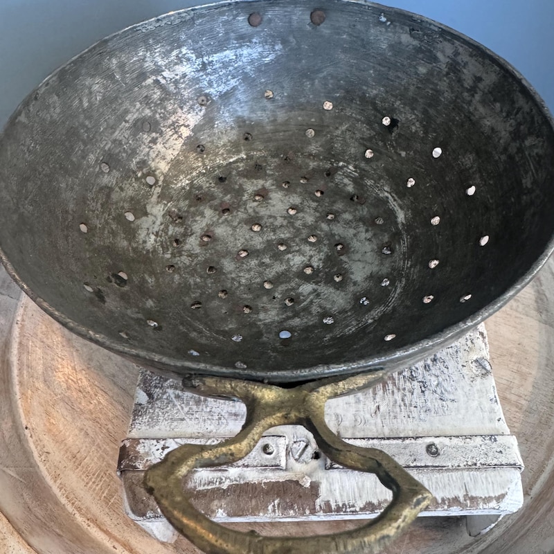 Copper Colander - Etsy