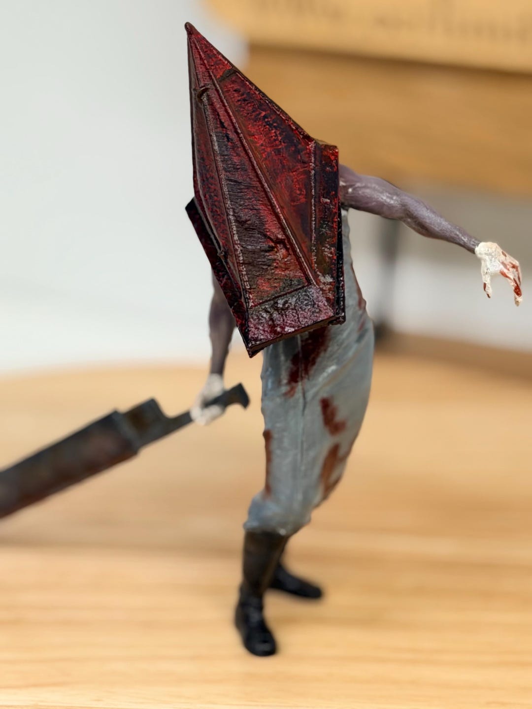 Silent Hill Pyramid Head Figure, Hand-painted 3D Printed Sculpture - Etsy