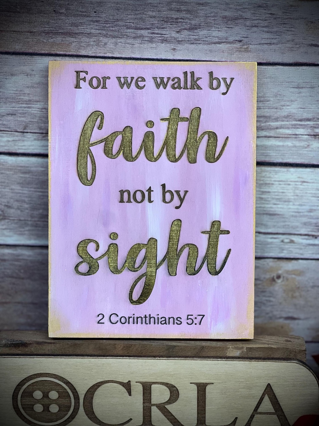 Wood Sign Laser Engraved Wall Decor Bible Verses/gift/religious Signs ...