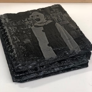 Horror Movie Inspired TERRIFIER/ Art the Clown/ Set of 4 Salate Stone ...