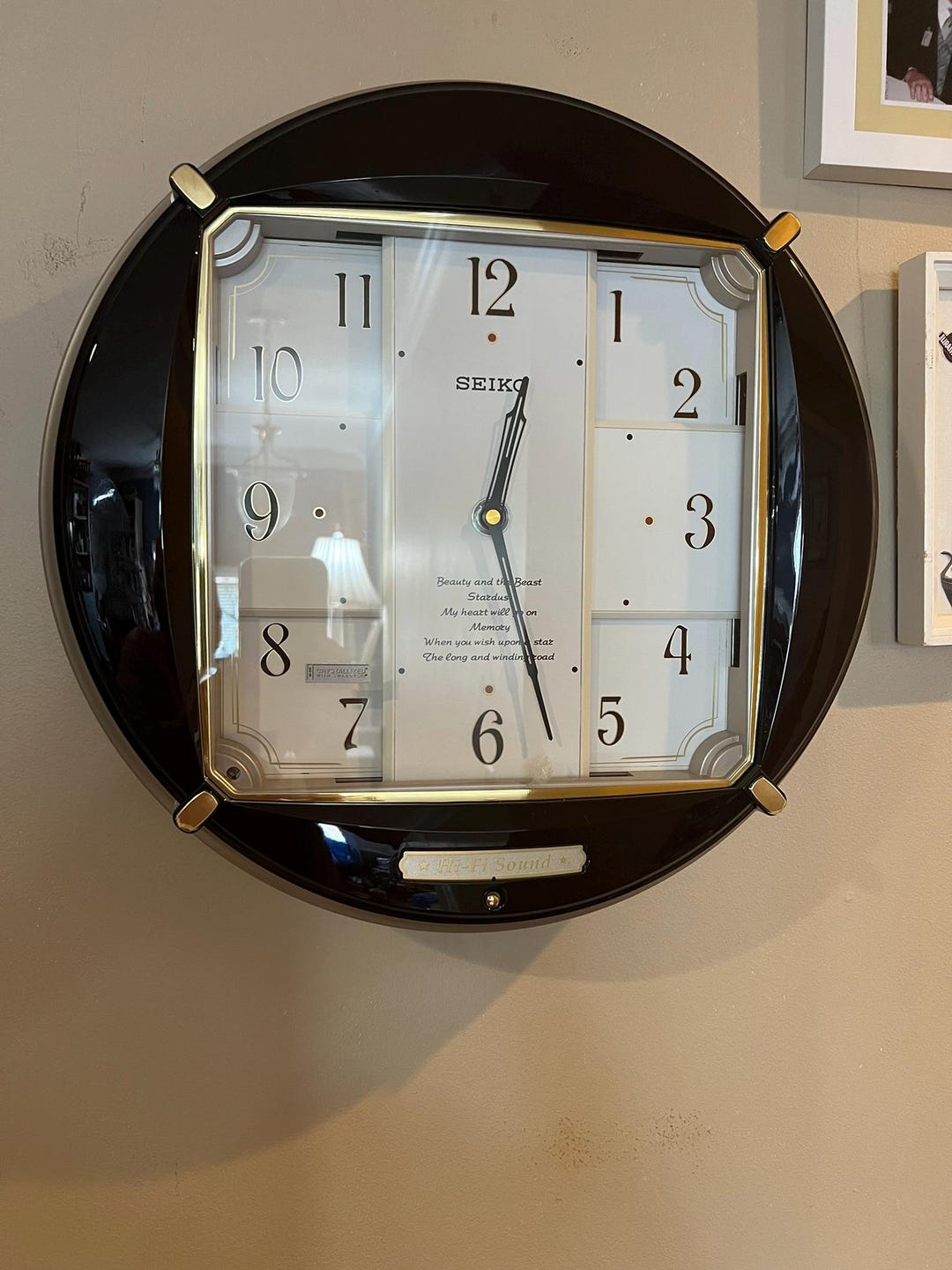 Seiko Melodies in Motion Wall Clock Swarovski Collector's Edition ...