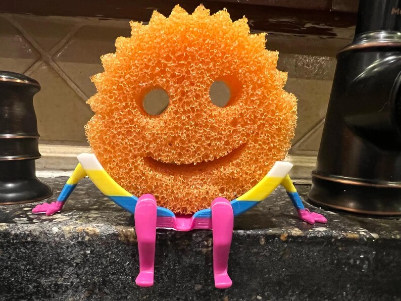 Scrub Daddy Holder - Funny Sponge Holder - 3d Holder - STL File ...