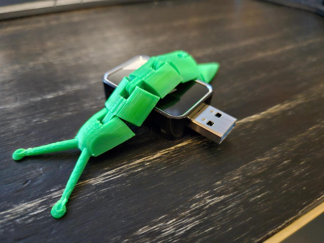 Articulated Slug - Flexi Slug - STL File - Digital File - Etsy