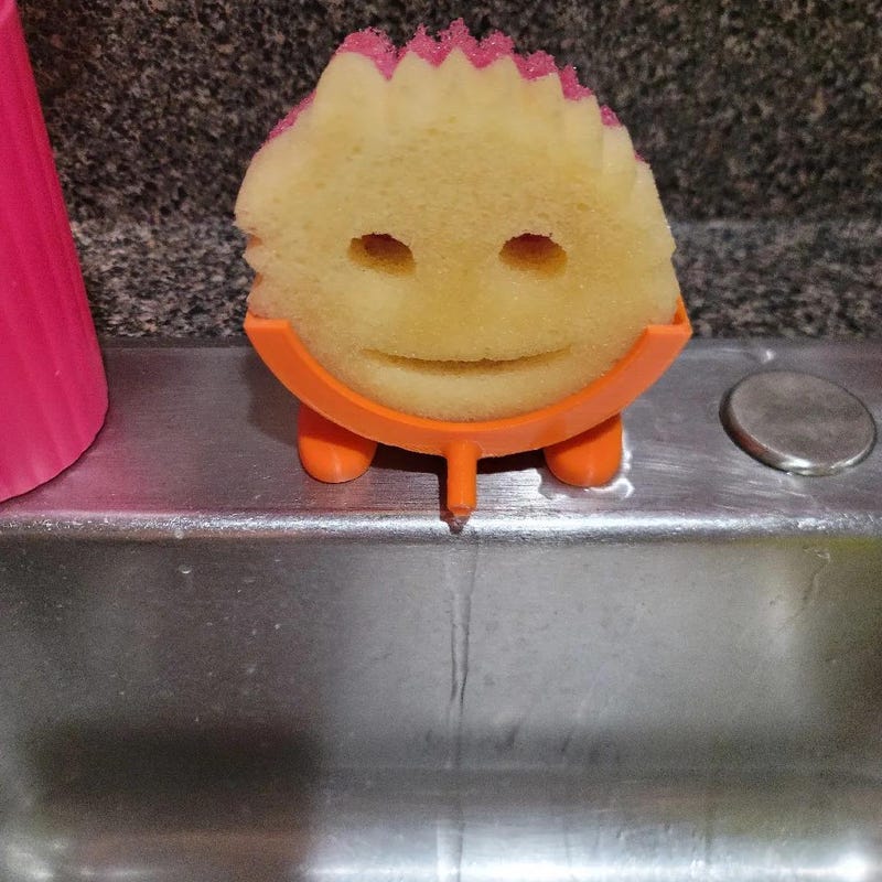Scrub Daddy Sponge Holder Pee Stl - Etsy