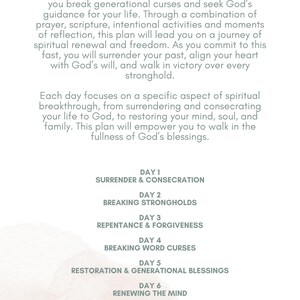 Fasting Journal: A Guided 7-day Spiritual Fasting Plan for Breaking ...