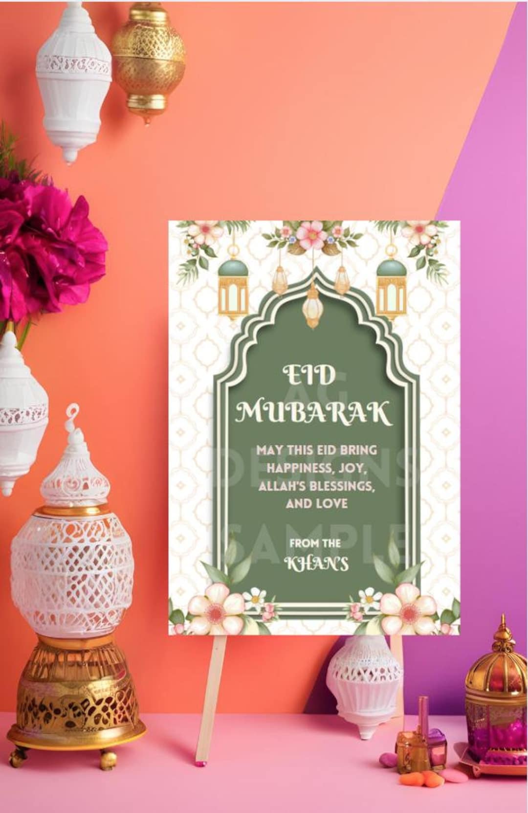 Eid Welcome Sign, Eid Welcome Sign for Your Joyous Occasion - Etsy UK