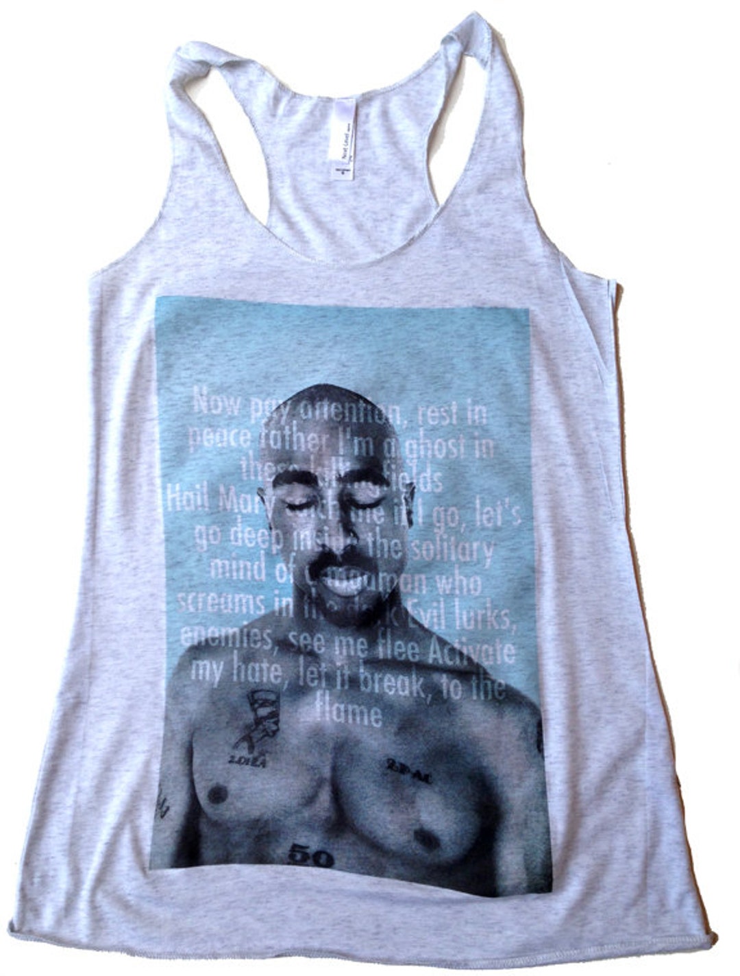 Tupac Ladies Tank - Etsy