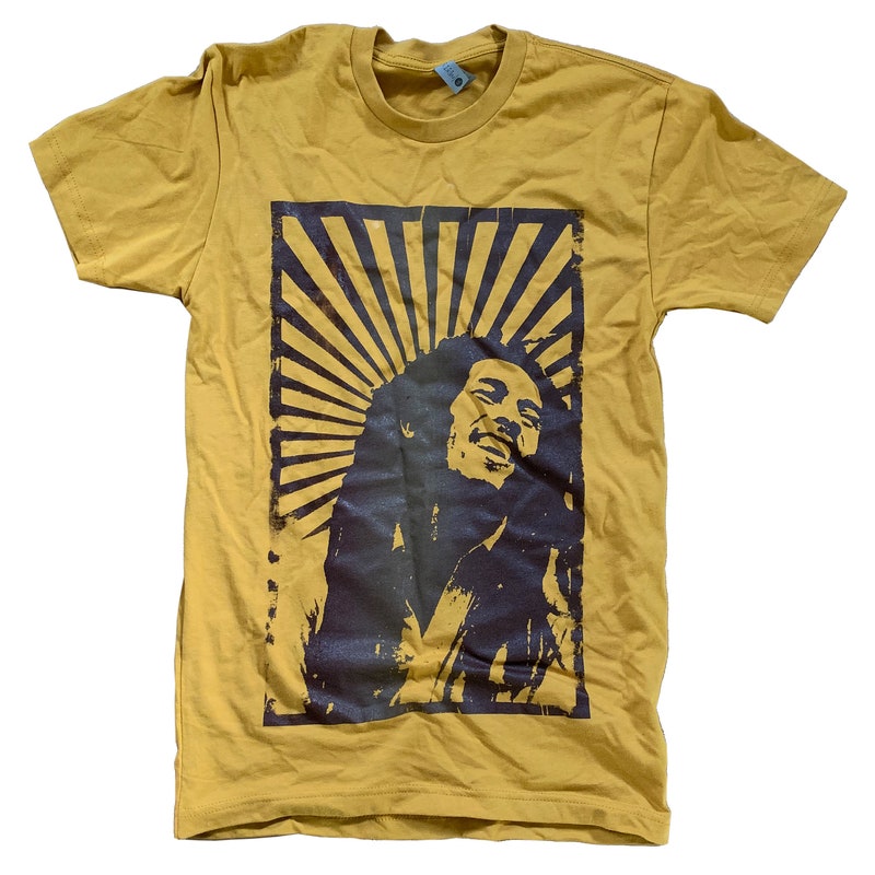 Bob Marley Shirt 70s - Etsy