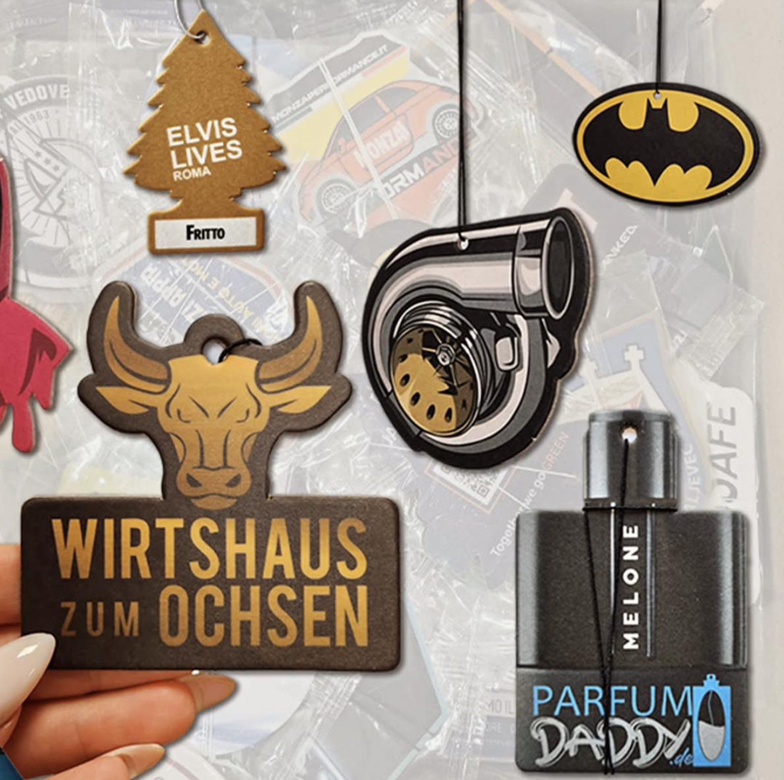 500 Custom Car Air Fresheners With Logo | Bulk Promotional Gifts | Free ...