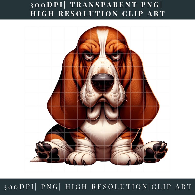 Dog Clipart PNG | Grumpy Dogs Sublimation Clip Art | Animals Puppy ...