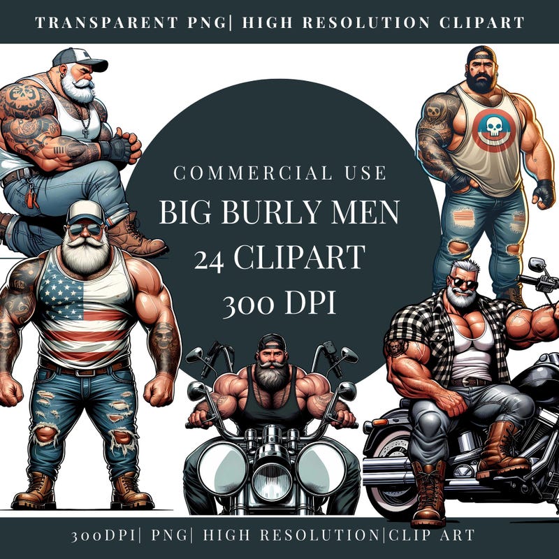 Burly Man - Etsy
