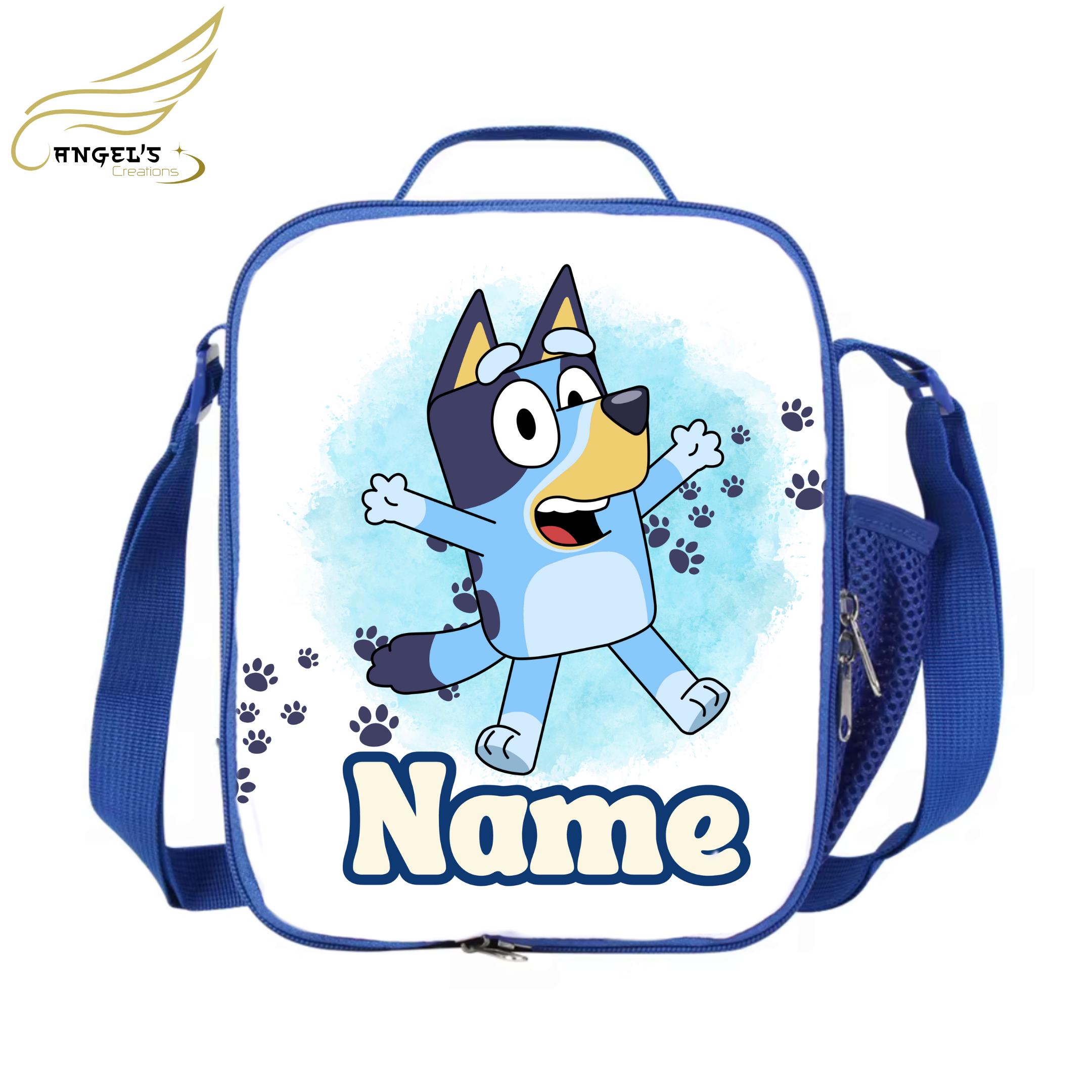 Bluey Personalized Lunch Bag for Kids, Small Bag for Toddler, Bluey ...