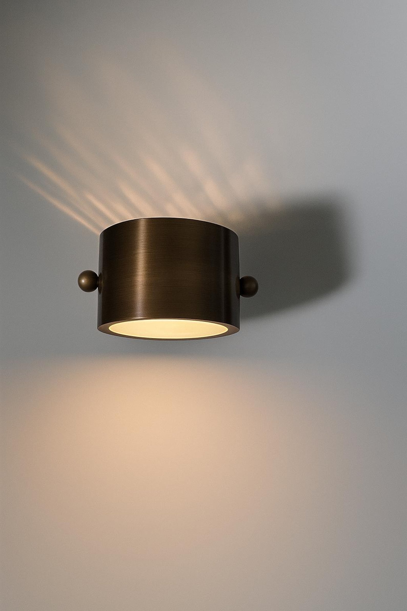 Adjustable Brass Wall Sconce: Mid-century Modern Directional Light - Etsy