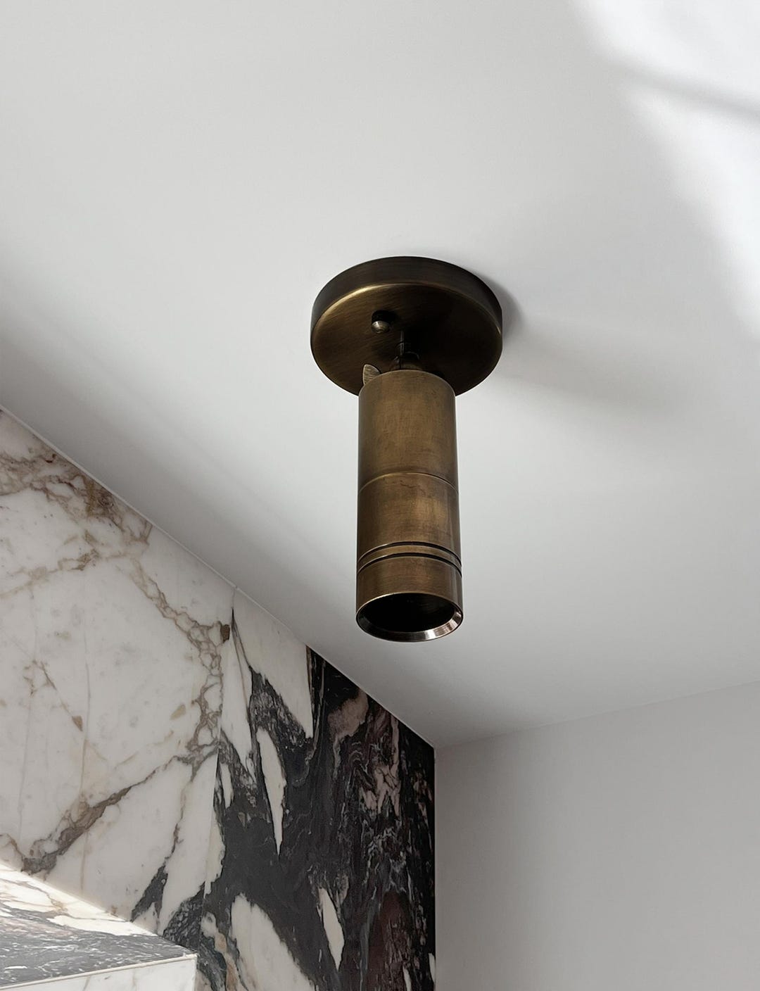 Adjustable Aged Bronze Spotlight for Ceiling or Wall, Directional ...