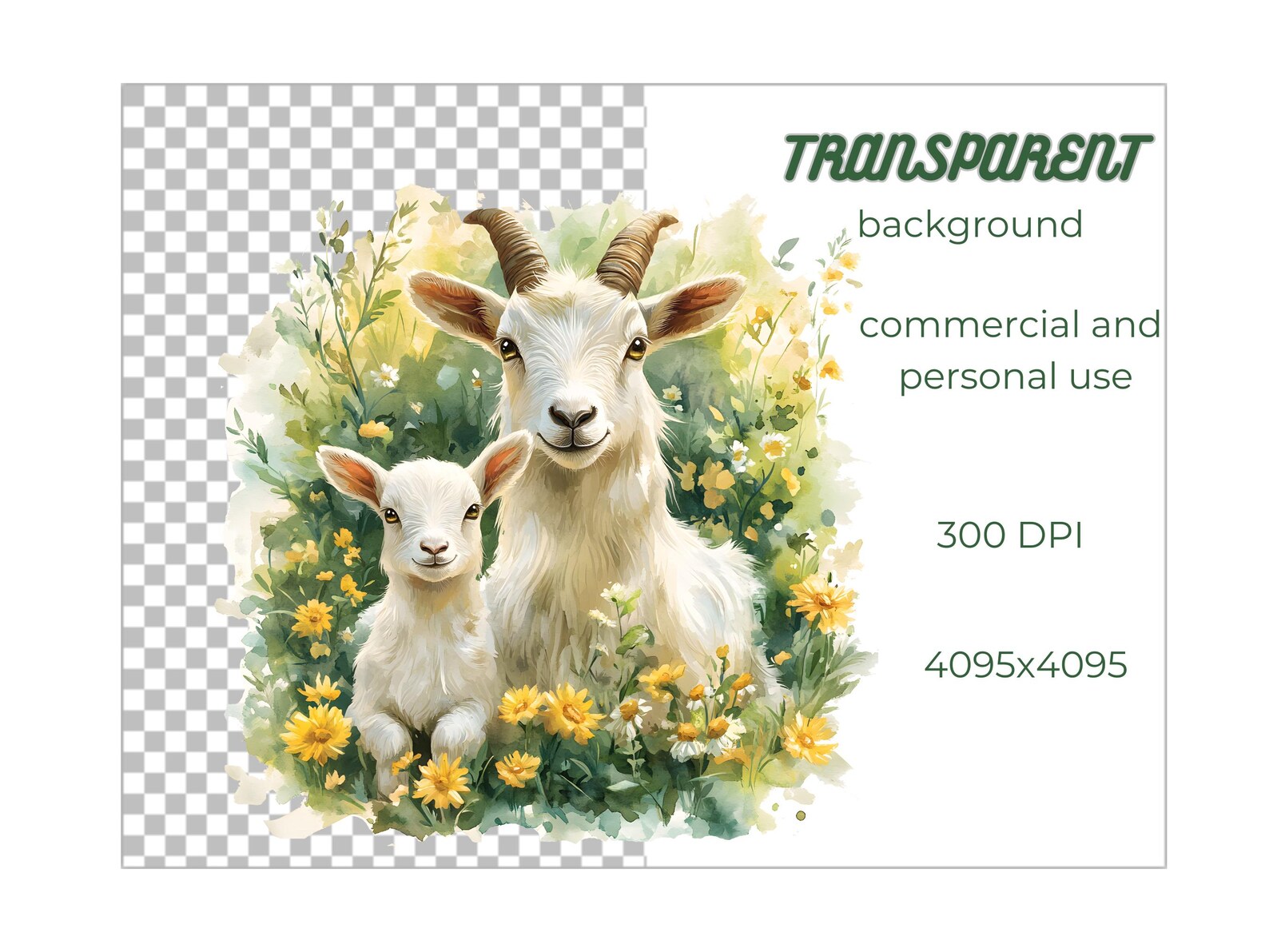 On the Farm Clipart Collection, Rustic Country Homestead, Watercolor ...