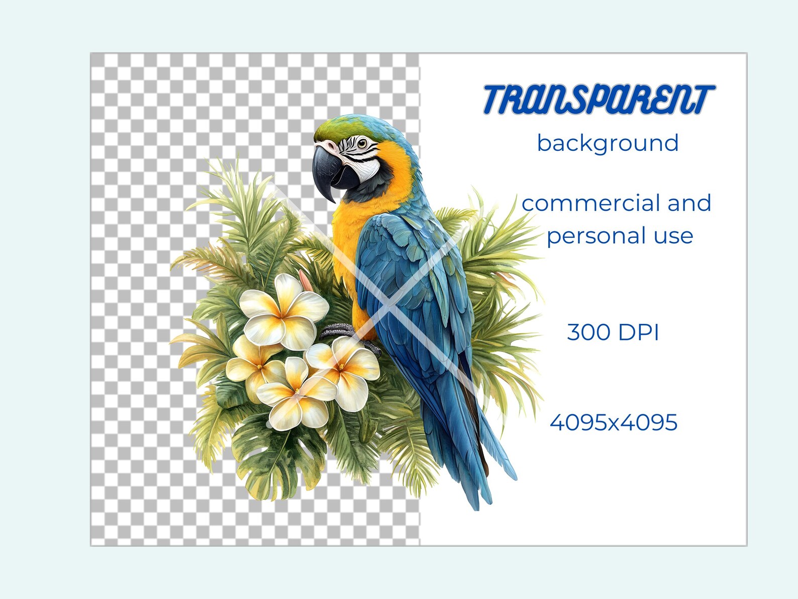 Tropical Paradise Clipart Collection, Watercolor Beach Island 20 PNG ...