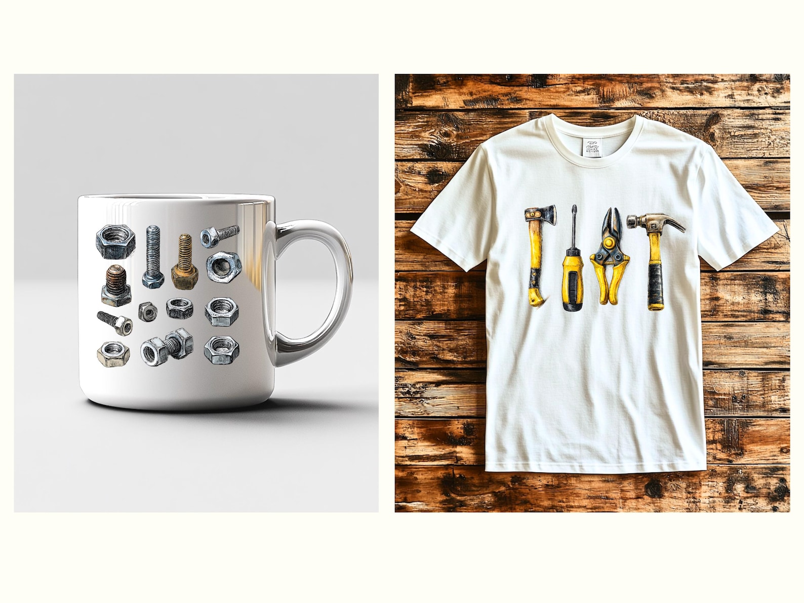 Tools Clipart Collection, 24 PNG Handyman Grungy Doodle Illustrations ...