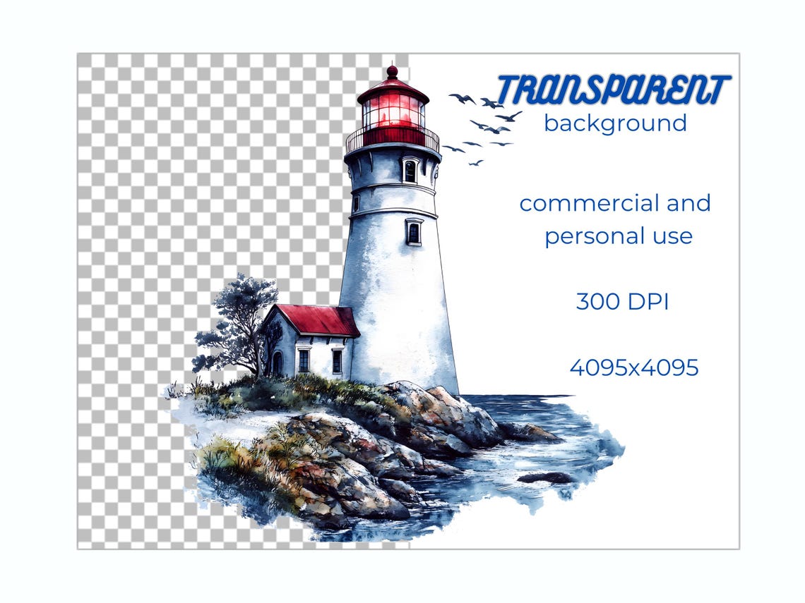 Nautical Clip Art Collection, Vintage Sea Side 20 PNG Illustrations ...