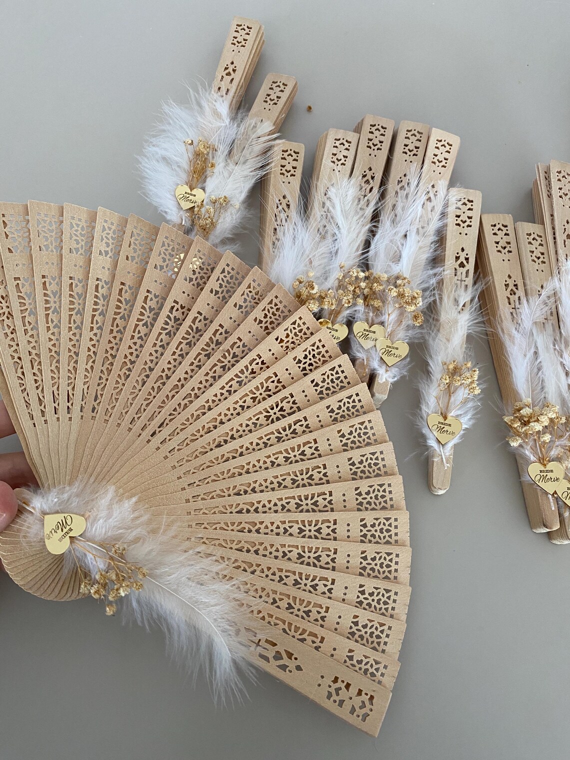 Bulk Wedding Hand Fans,summer Wedding Bulk Favors, Sandalwood Hand Fan ...