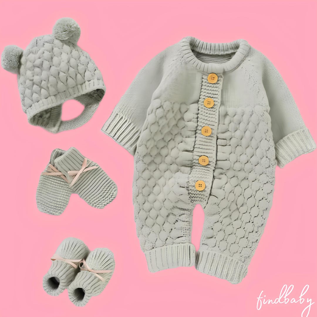 Newborn Baby Homecoming Outfit, Newborn Baby Boy-girl Homecoming Outfit ...