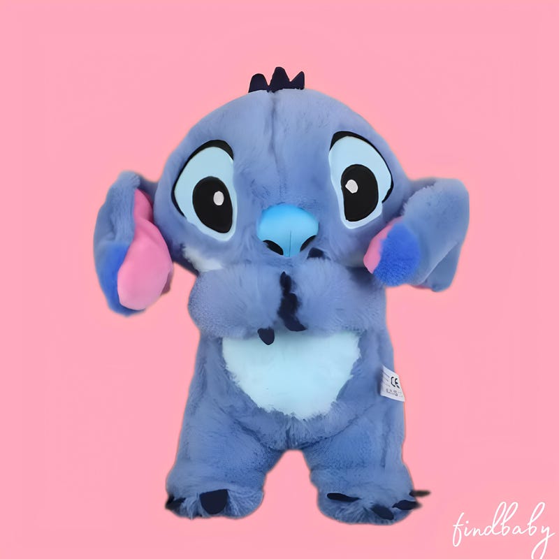 Stitch Breathing Plush - Etsy