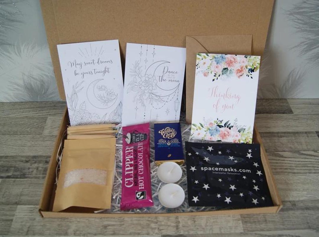 Rest and Refresh Gift Box | Hug in a Box | Pamper Gift Box ...