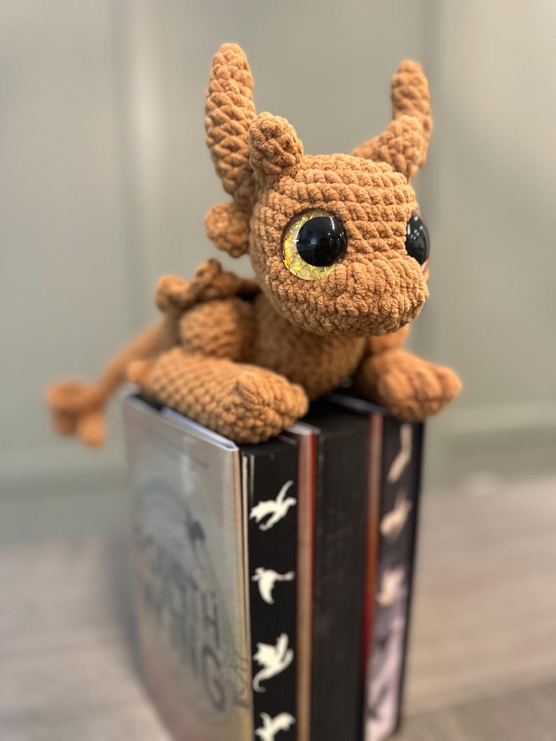 Dragon | Crochet Dragon | Dragon Plushie | Inspired by Andarna From ...