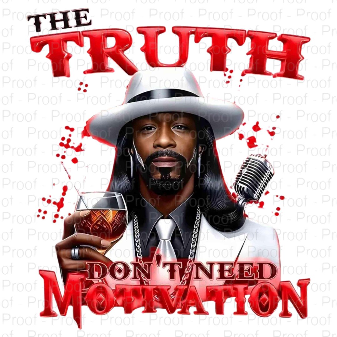 The Truth Digital PNG – Bold Motivational Quote Sublimation Design ...