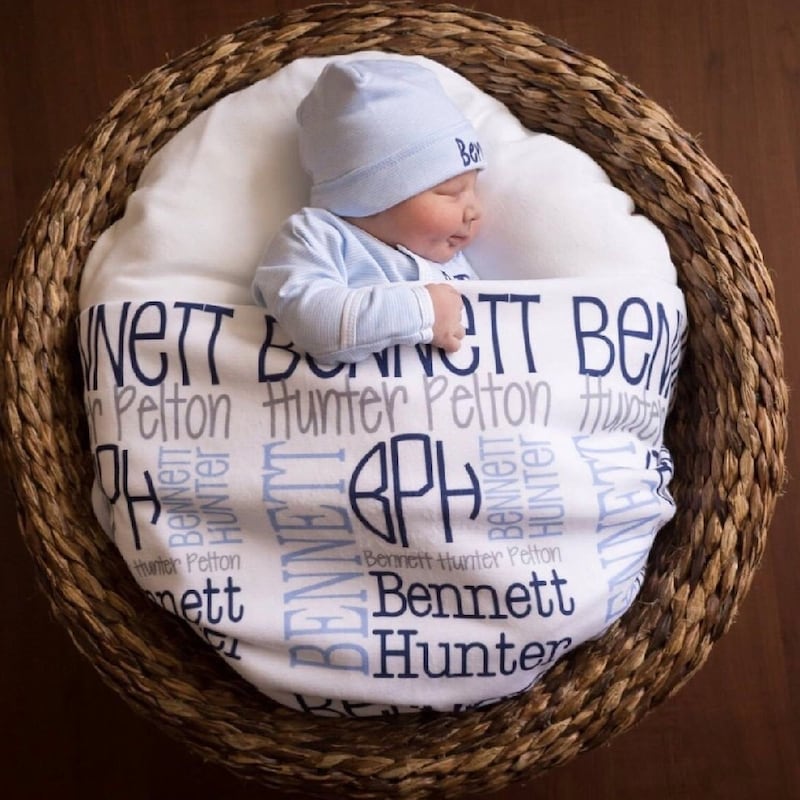 Monogram Baby Gift - 60+ Gift Ideas for 2025