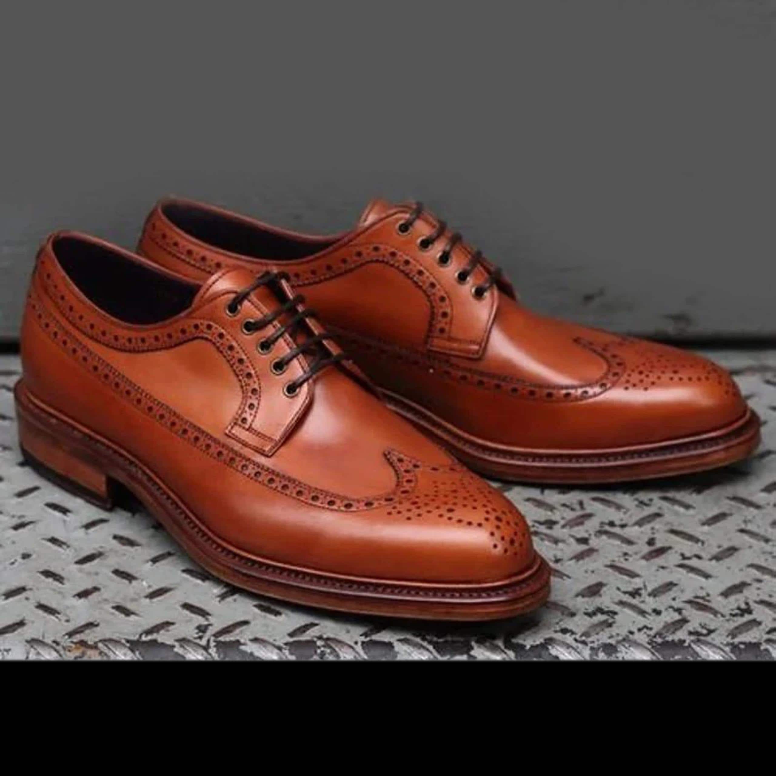 Luxurious Handmade Leather Shoes: Oxford Style for Timeless Elegance - Etsy