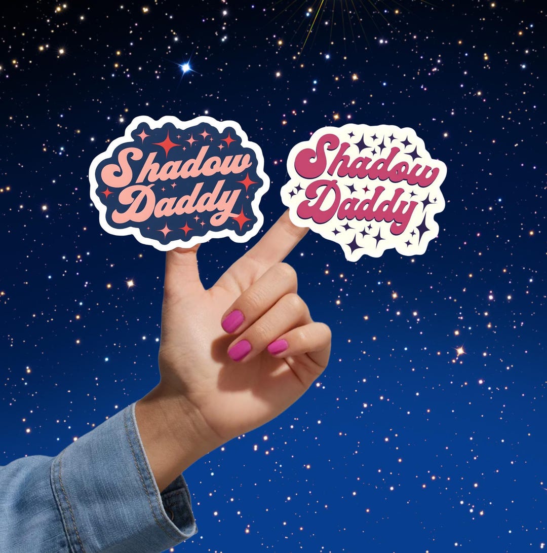 Shadow Daddy Vinyl Sticker: Booktok Fairy Smut Kindle Decal - Etsy