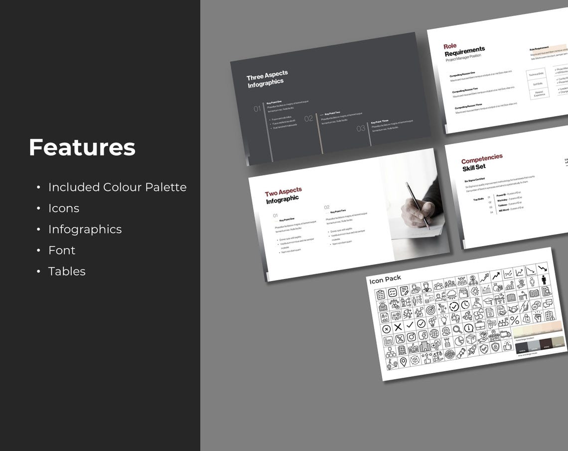 Minimalist Job Interview Powerpoint Template | Career Resource PPT | Business Slide Deck ...