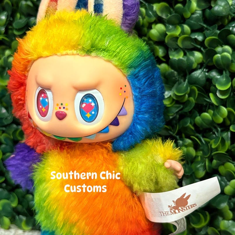 Tie Dye Labubu - Etsy